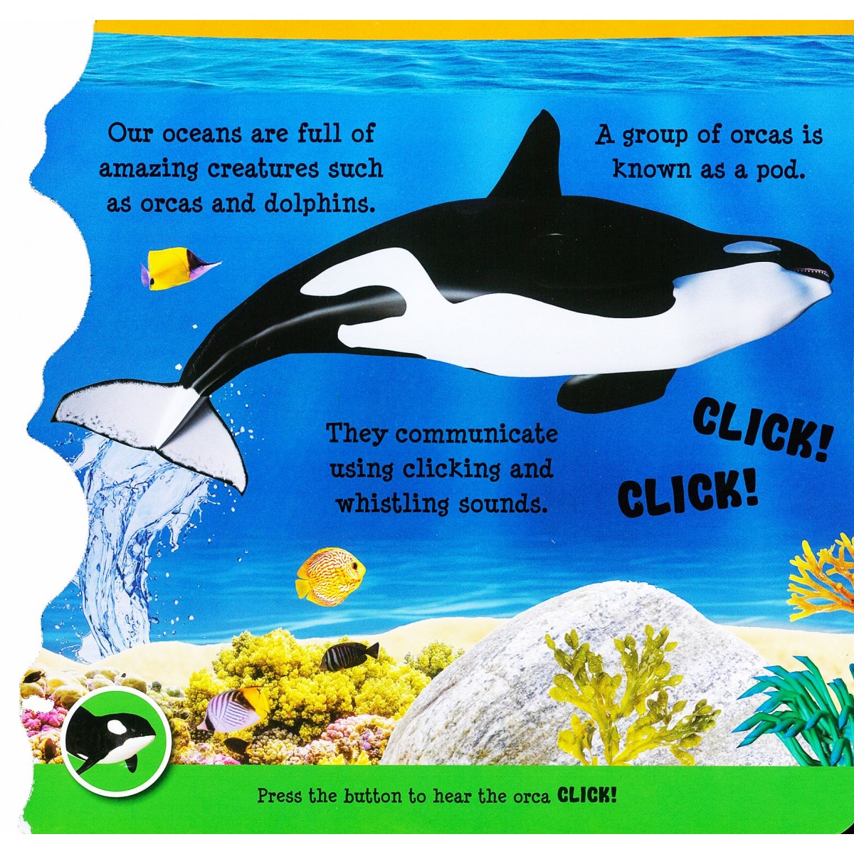 In The Ocean (Igloo Books) Sound Book