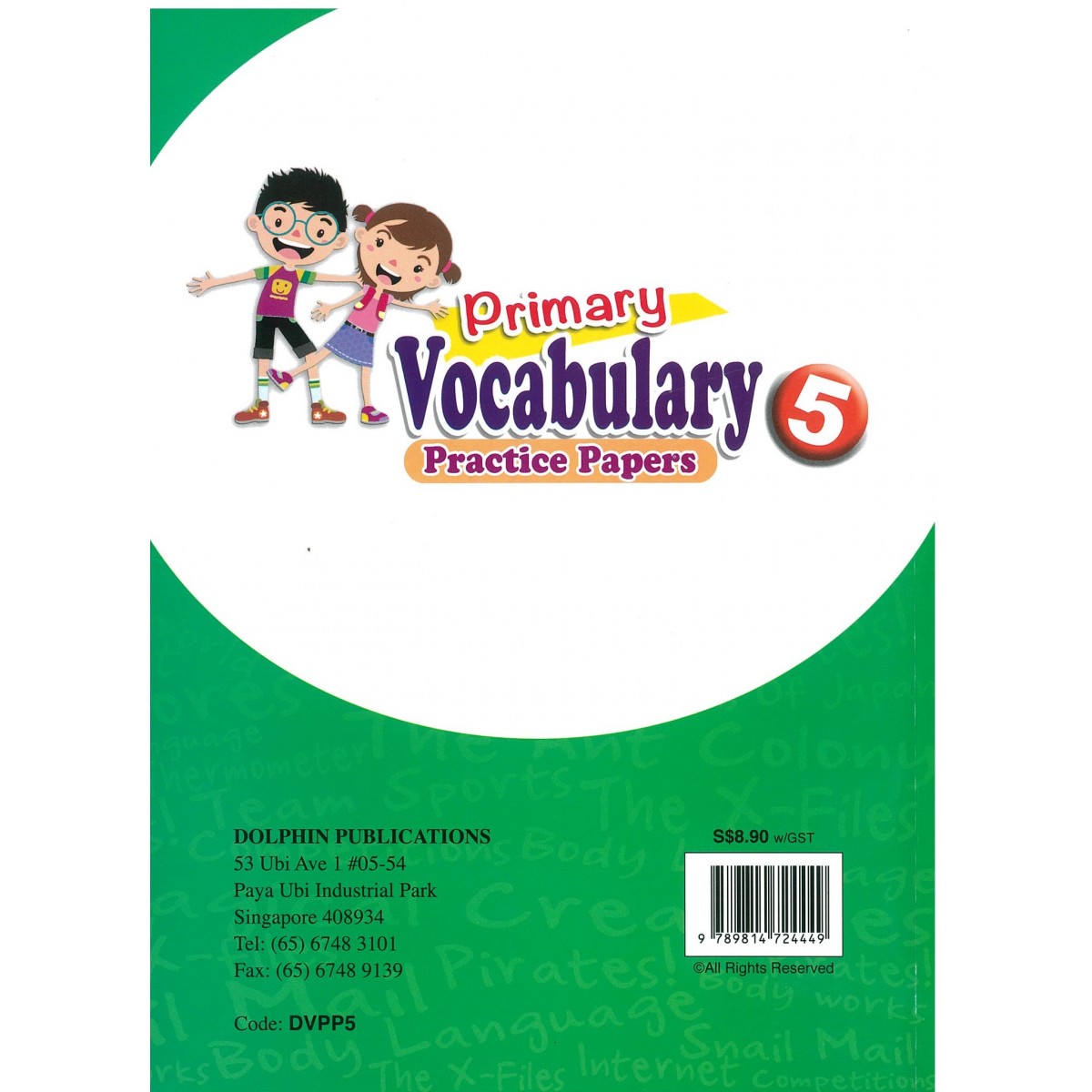 Primary vocabulary Practice paper P5